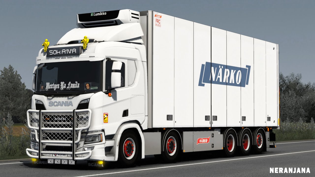 ETS2 Mods V1 43 NG Scania Rigid Chassis Tandem Addon By Kast ETS2