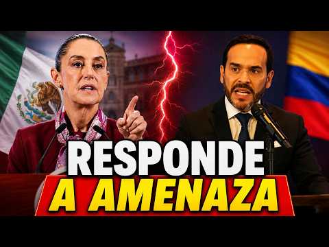 PONE LÍMITES la presidenta de México al nuevo presidente de Colombia