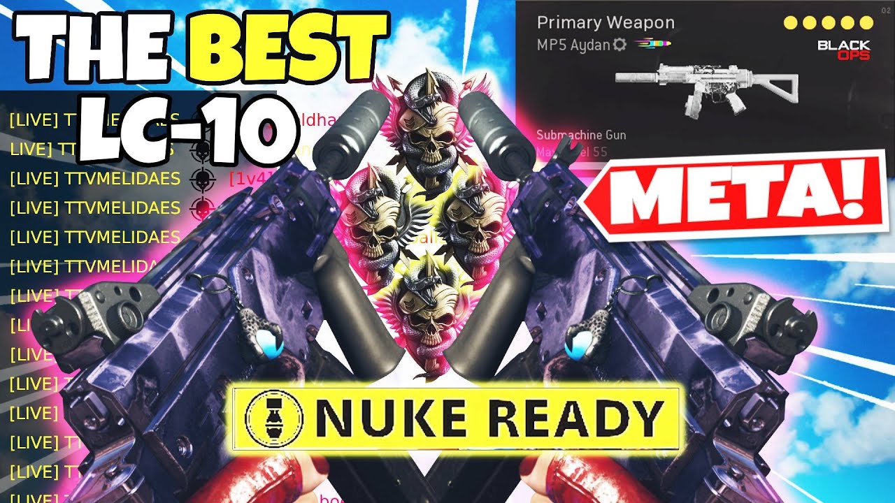 META "LC10" Setup “Double Nuke☢️” in Cold War! (Best LC10 Class Setup ...