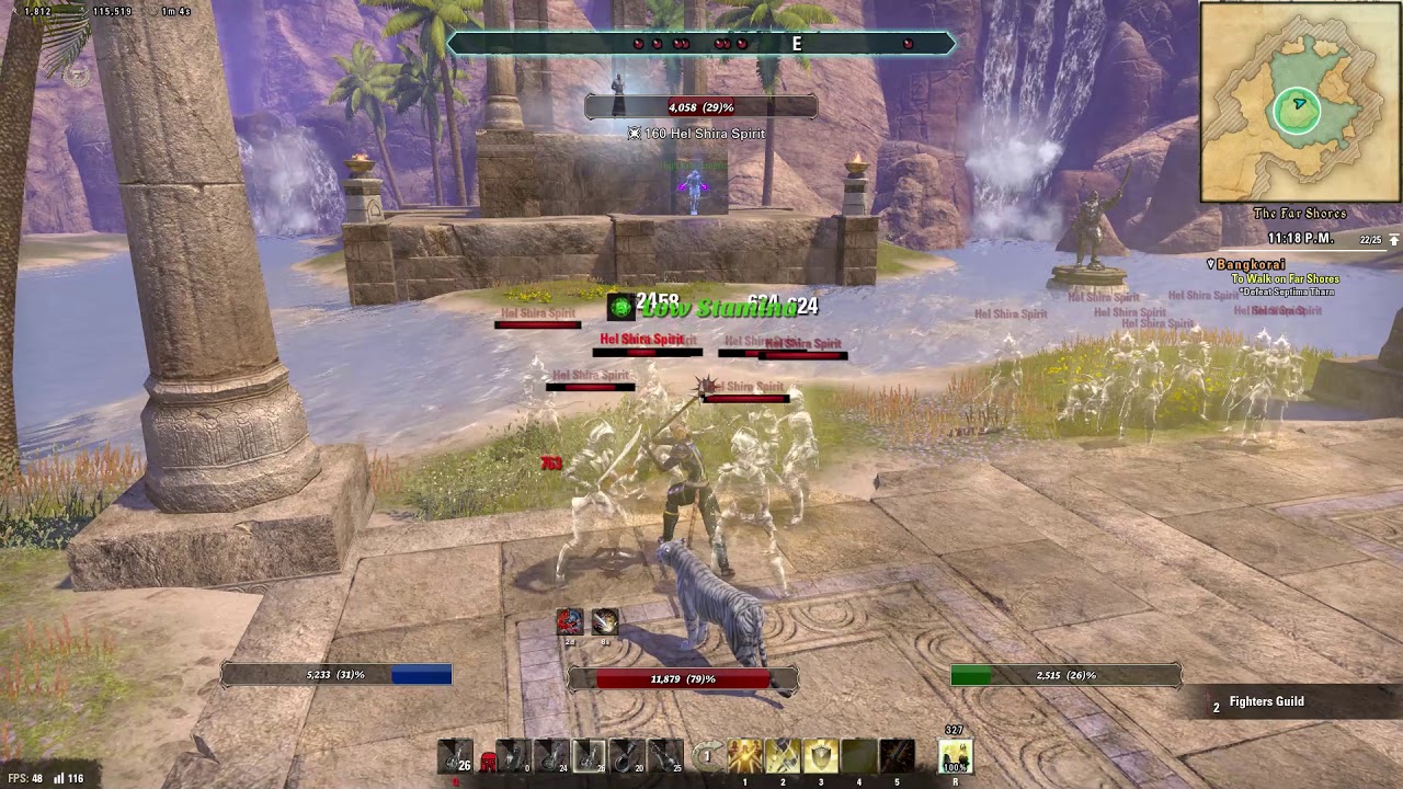 Elder Scrolls Online Trials and Tribulations Ending Hall of Heros - YouTube