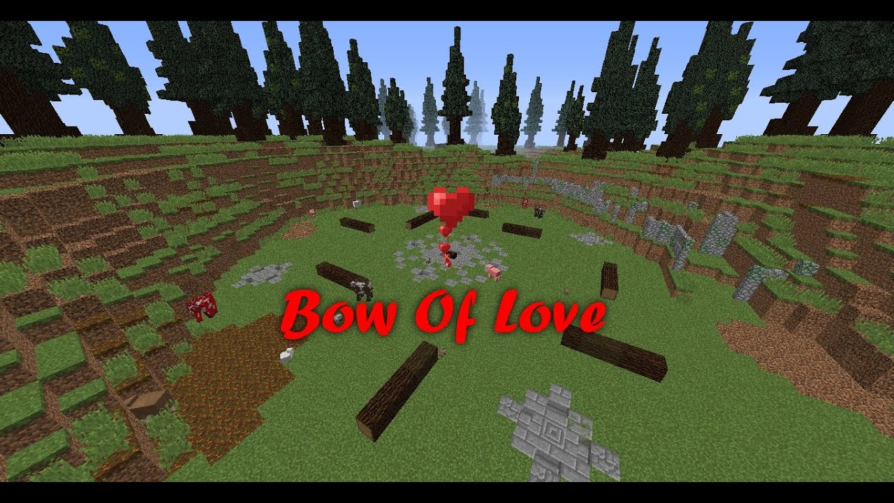 Bow of Love - Custom Minecraft AI - Happy Valentine's Day!! - YouTube