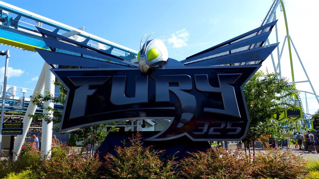 Fury 325 (off-ride footage) HD 60fps - YouTube