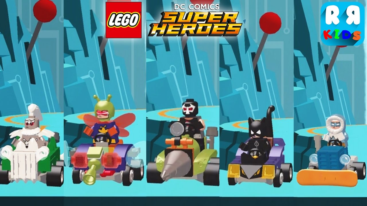 LEGO DC Super Heroes Mighty Micros - All Enemy DC Heroes - YouTube