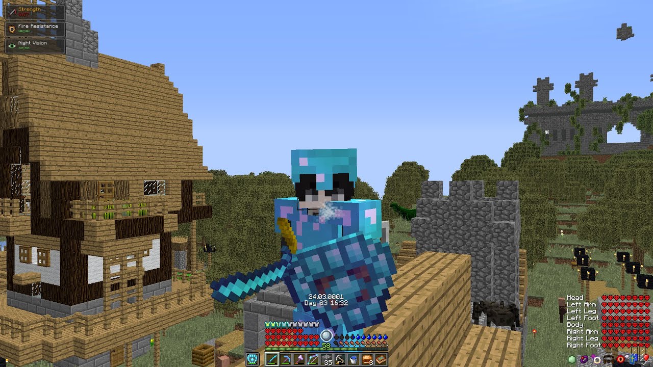 🔴LIVE| LEVELING DAN MENGGUNAKAN ARMOR NAGA!! | RLCRAFT HARDCORE - YouTube