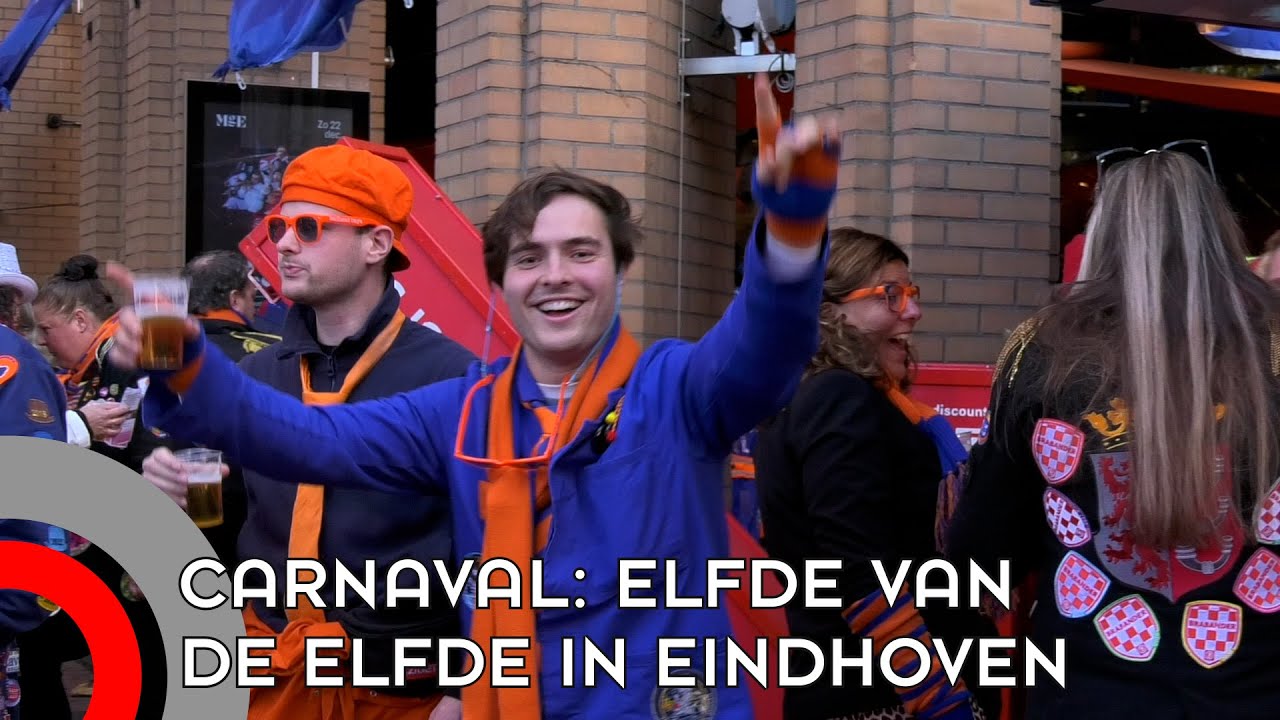 De aftrap van carnaval: Elfde van de Elfde in hartje Eindhoven - YouTube