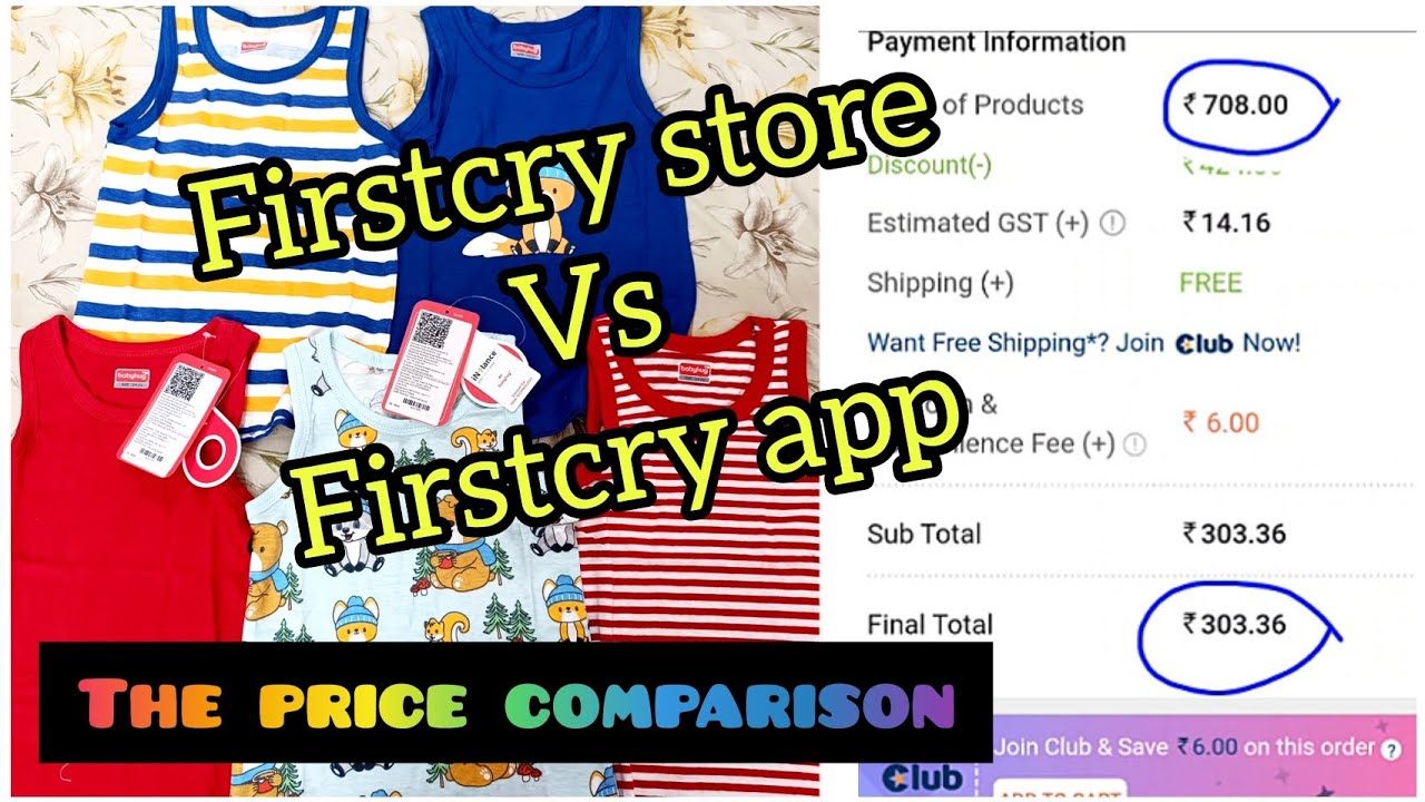 Firstcry Store Vs Firstcry App | Firstcry online shopping review - YouTube