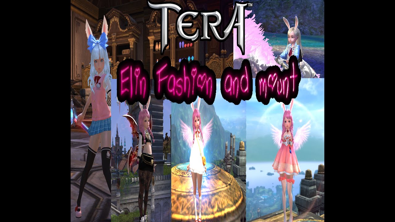 Tera Elin Costumes - Kawaii elin outfit and mounts - YouTube