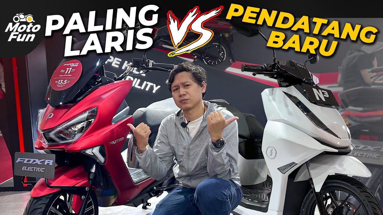 ADU SPEK MOTOR LISTRIK RP 11 JUTAAN, POLYTRON FOX R ATAU ALVA N3 ...