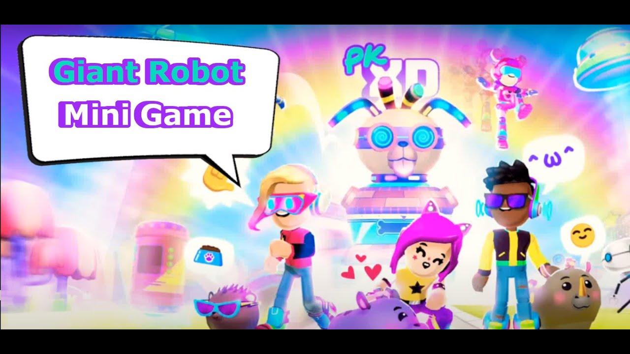 PK XD Giant Robot mini game - YouTube