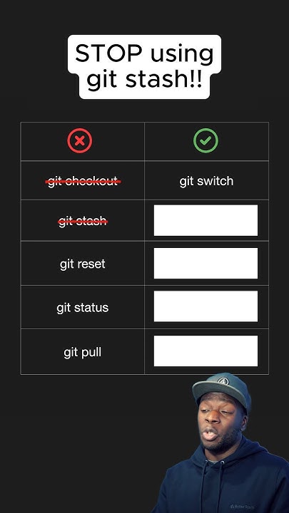 STOP using git stash - YouTube