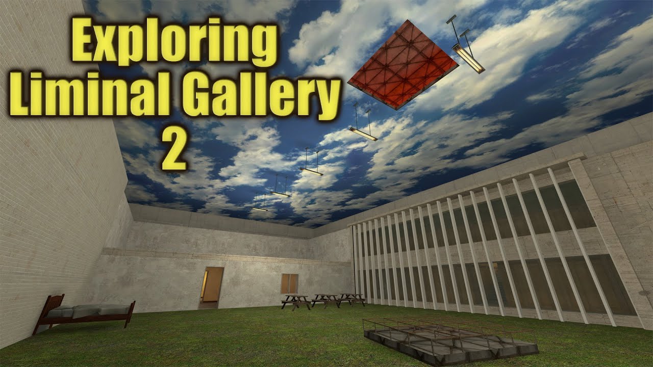 GMOD VR: Exploring gm_Liminal_Gallery 2 - YouTube