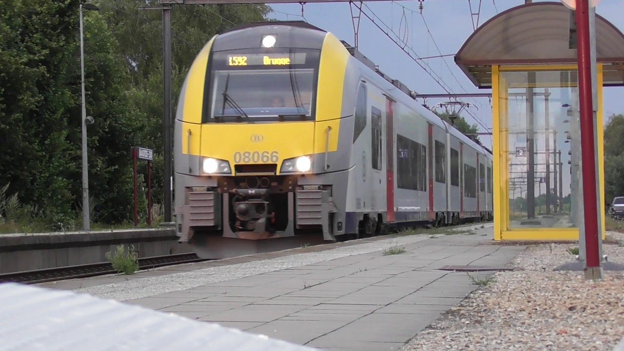 AM08 Desiro NMBS SNCB L53 Baasrode Zuid - YouTube