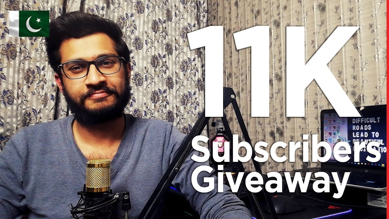 11K Subscribers Giveaway 2022 - YouTube