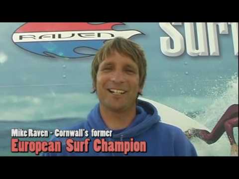 Raven Surf school, surf lessons in Cornwall - YouTube