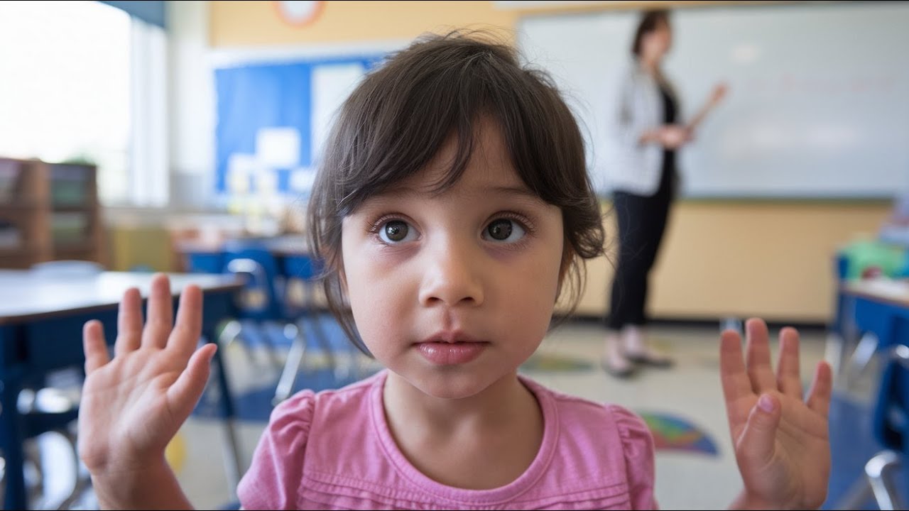 Little Girl Refuses To Sit In Class, When Teacher Sees Her Arm, She ...