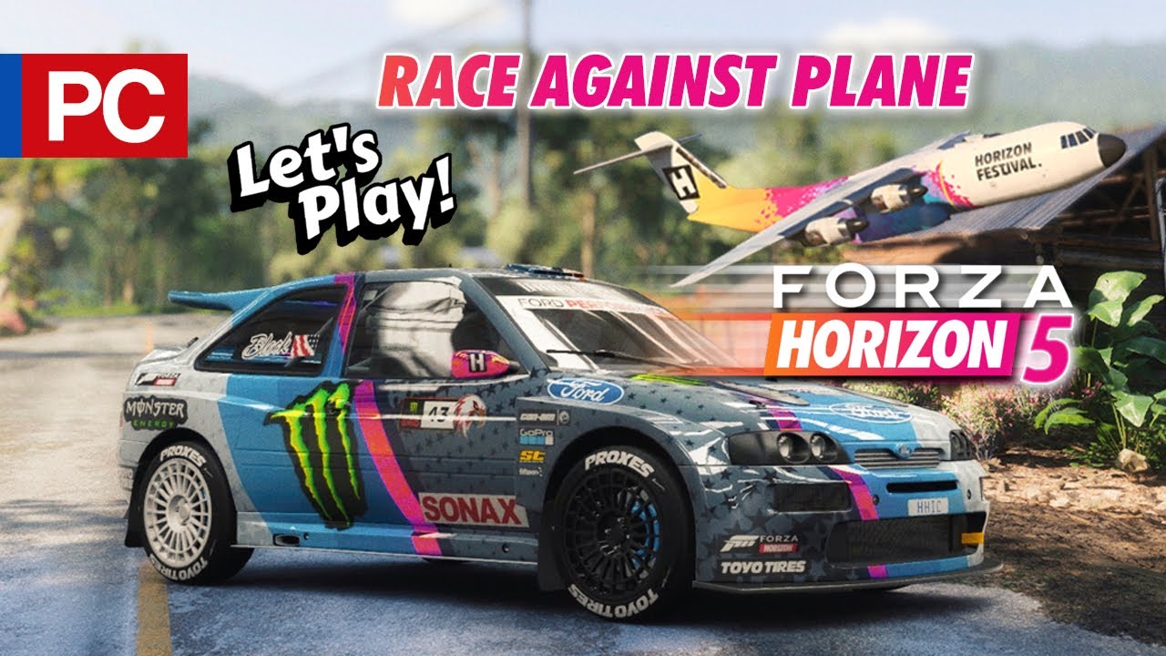 Let's Play Forza Horizon 5 #2 | Race Against Plane - YouTube