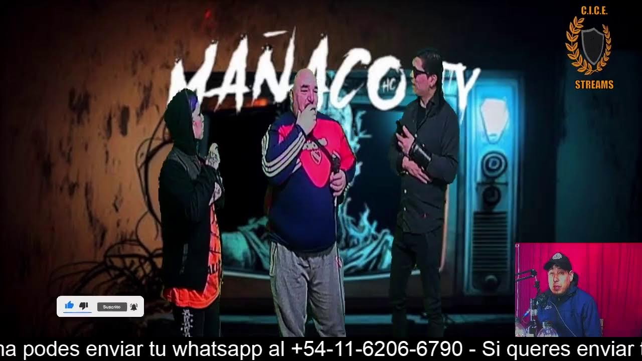 Mañaco TV con Clau, Gus y Lucas Programa Nº43 en el C.I.C.E. STREAMS ...