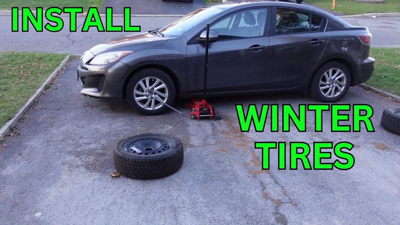 Install Winter Tires - YouTube