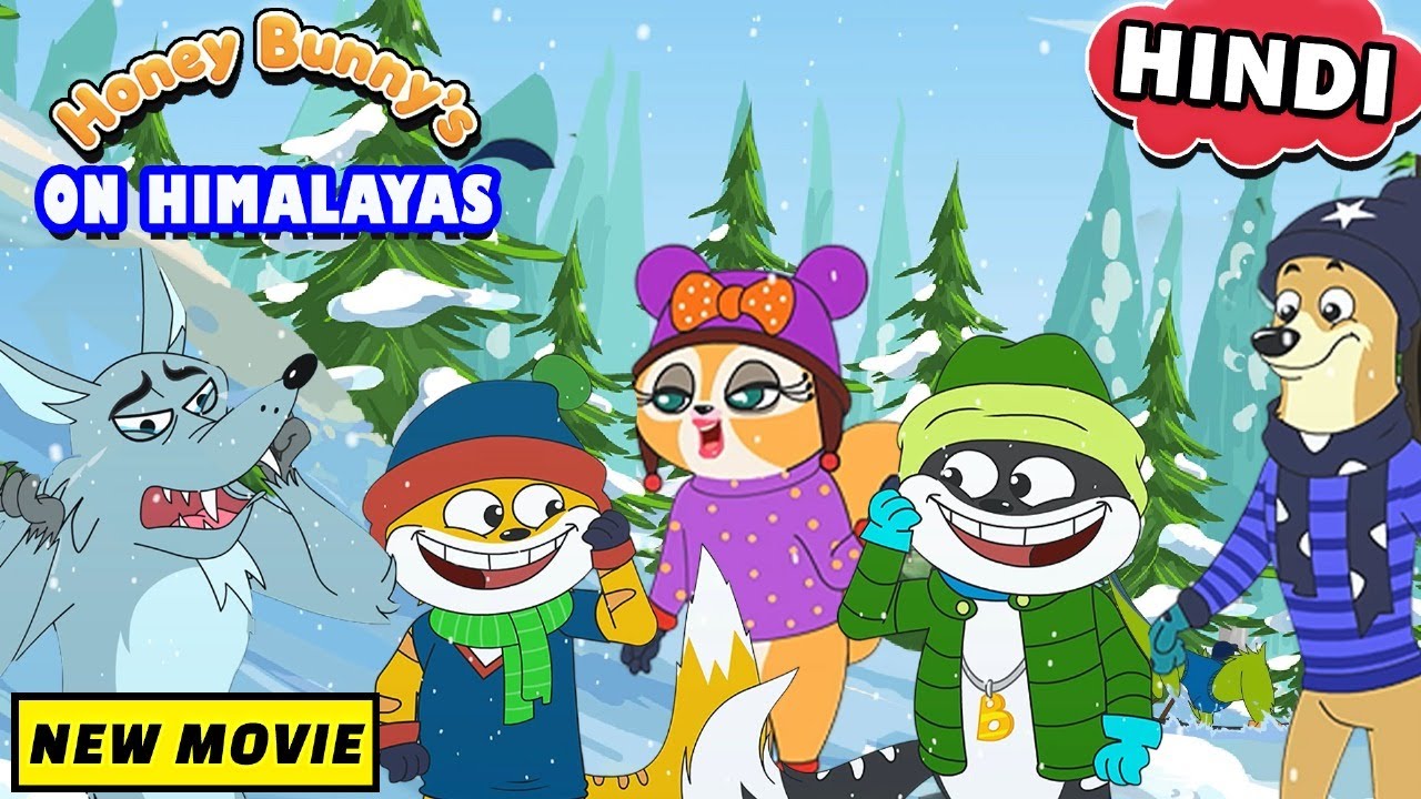 Honey Bunny On Himalayas | New Movie in Hindi | Cartoon For Kids | YO ...