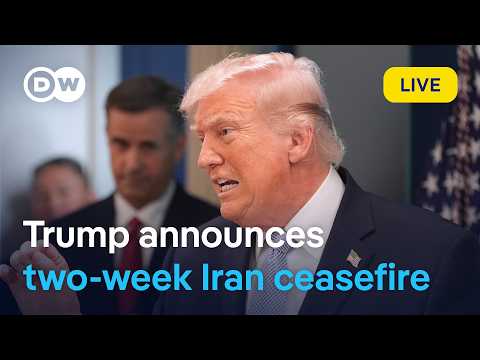 Trump agrees two-week ceasefire with Iran, if Strait of Hormuz reopened | DW News