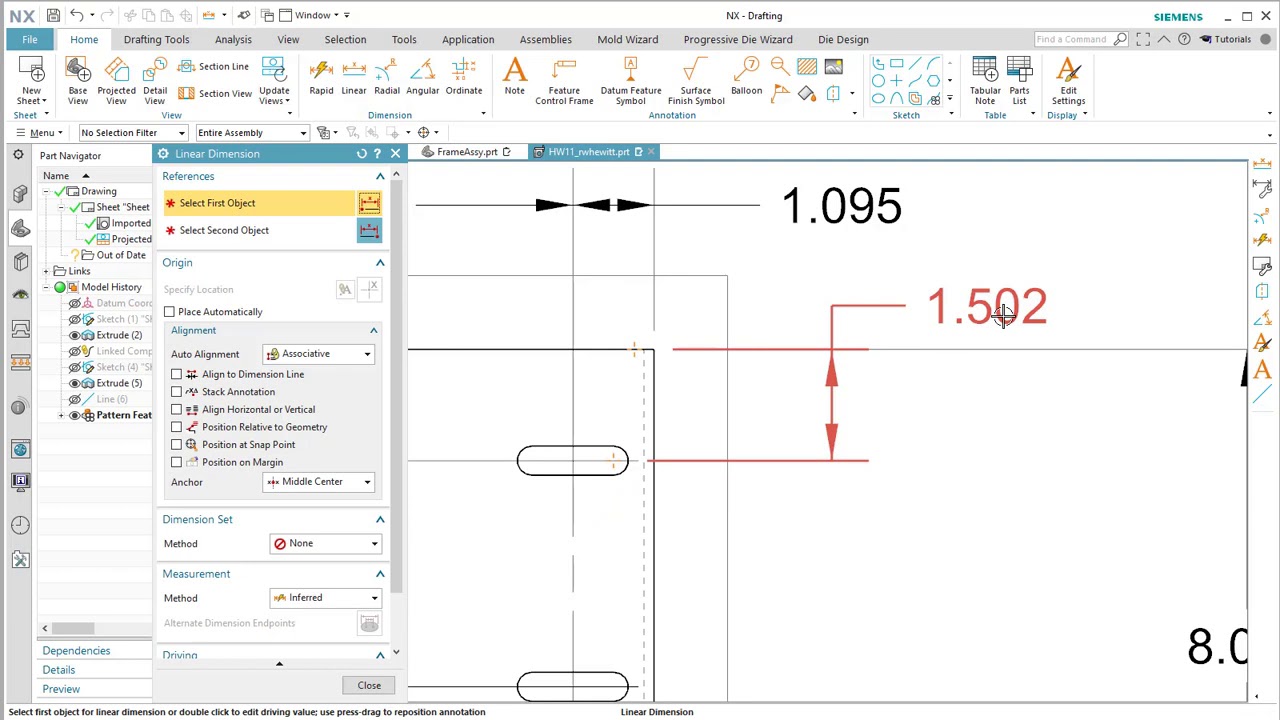 4472 HW11 Working Drawing of Engine Mount - YouTube