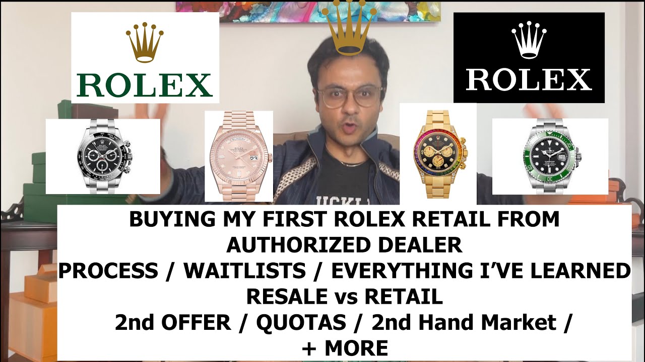 Buying My first Rolex Retail vs Resale - Rolex Roulette - Everything I ...