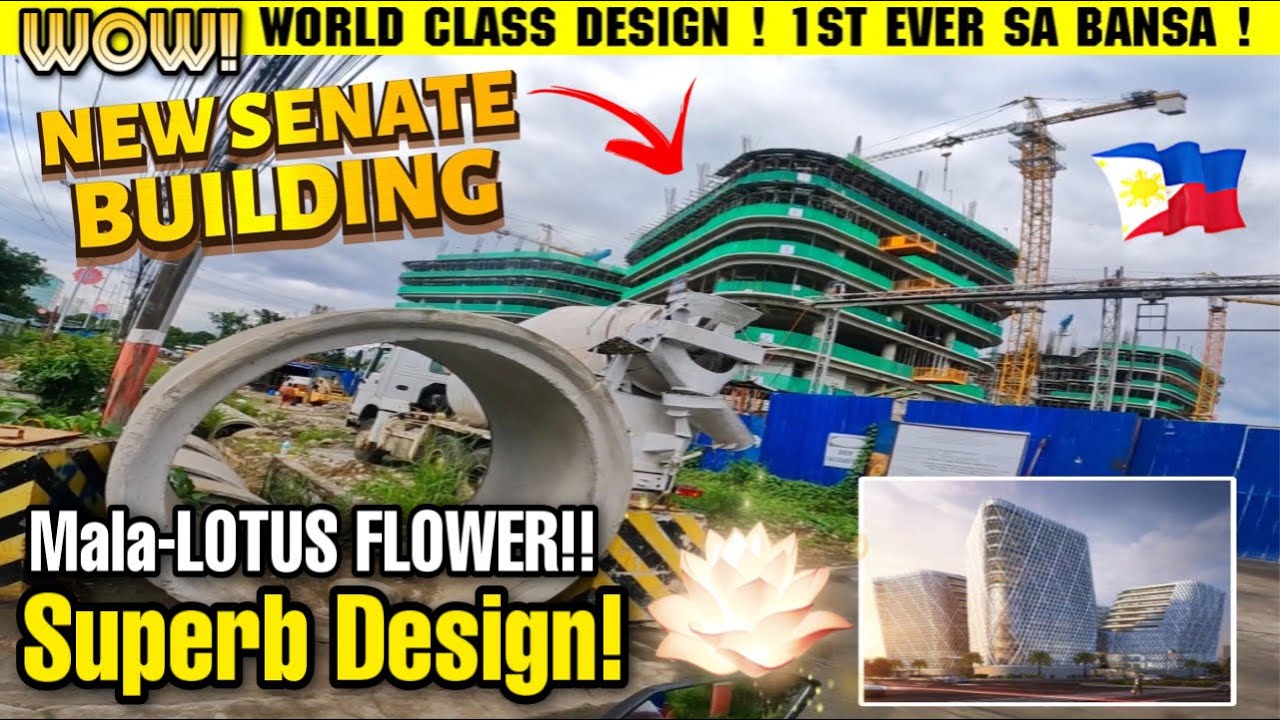 WORLD CLASS DESIGN ! NEW SENATE OF THE PHILIPPINES BUILDING | MALA ...