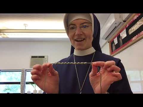 How to make a rosary - YouTube