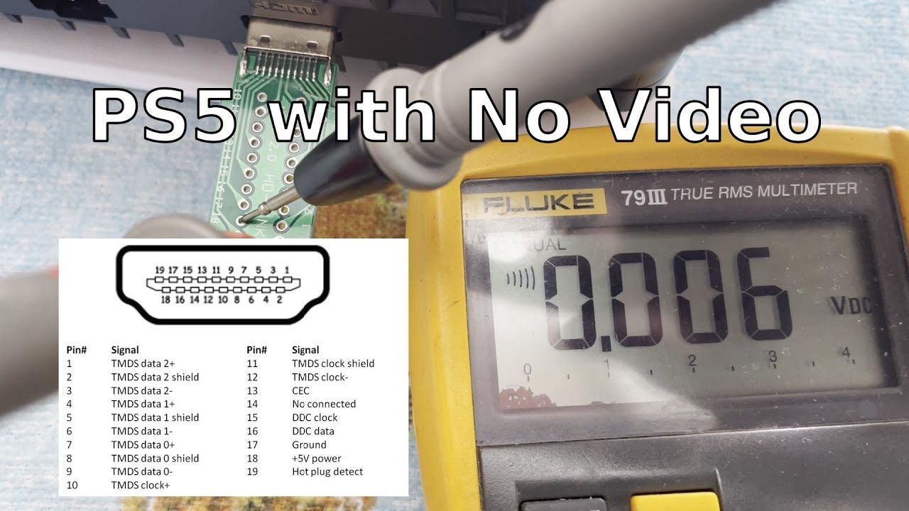 #117 Repair of PS5 No Video - YouTube