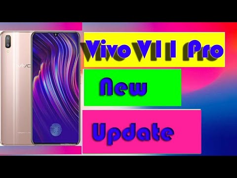 Vivo V11 Pro New Update || vivo 1804 new android update - YouTube