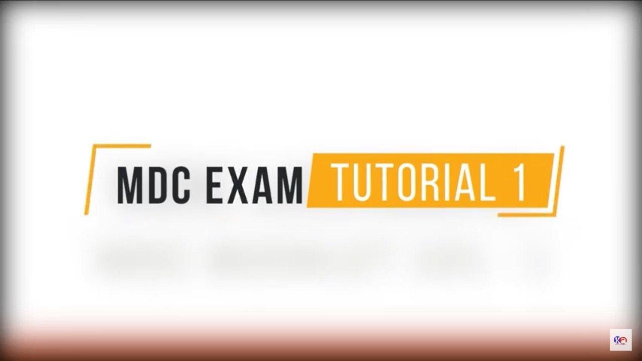 MDC Exams | PLAB 1| Tutorial 1 | UK - YouTube