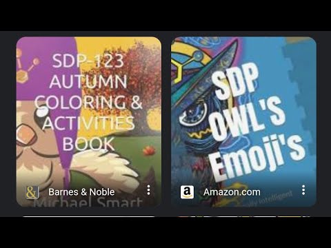 SDP-123 Coloring & Activities Books (SDP OWLS) - YouTube