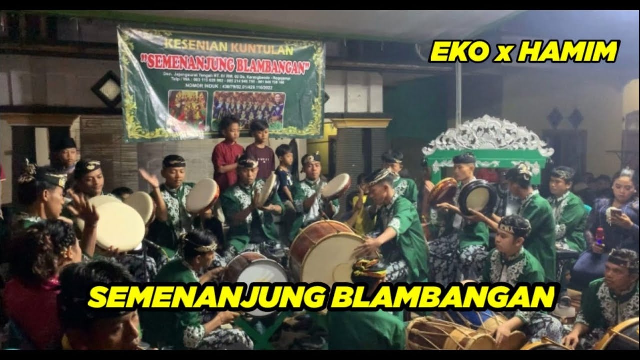 EKO x HAMIM TAMPIL DI KUNTULAN SEMENANJUNG BLAMBANGAN - YouTube