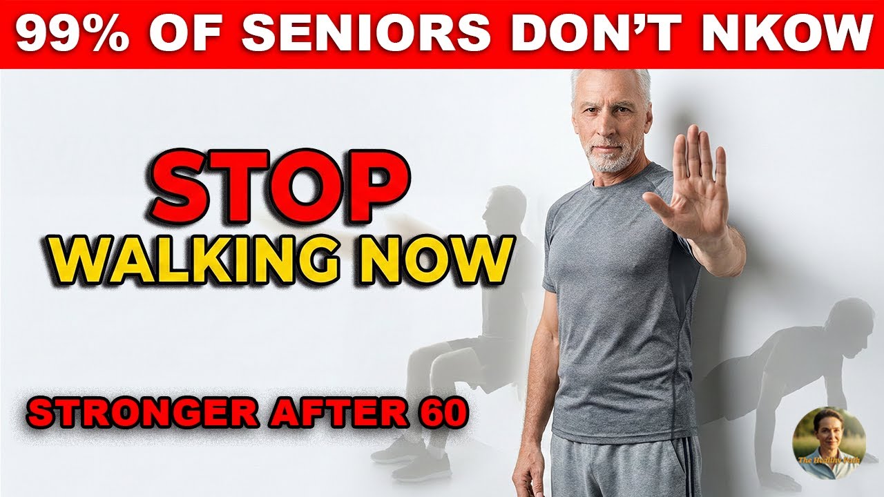 Over 60? STOP Walking — Do These 5 Wall Moves to Prevent Falls and Get ...