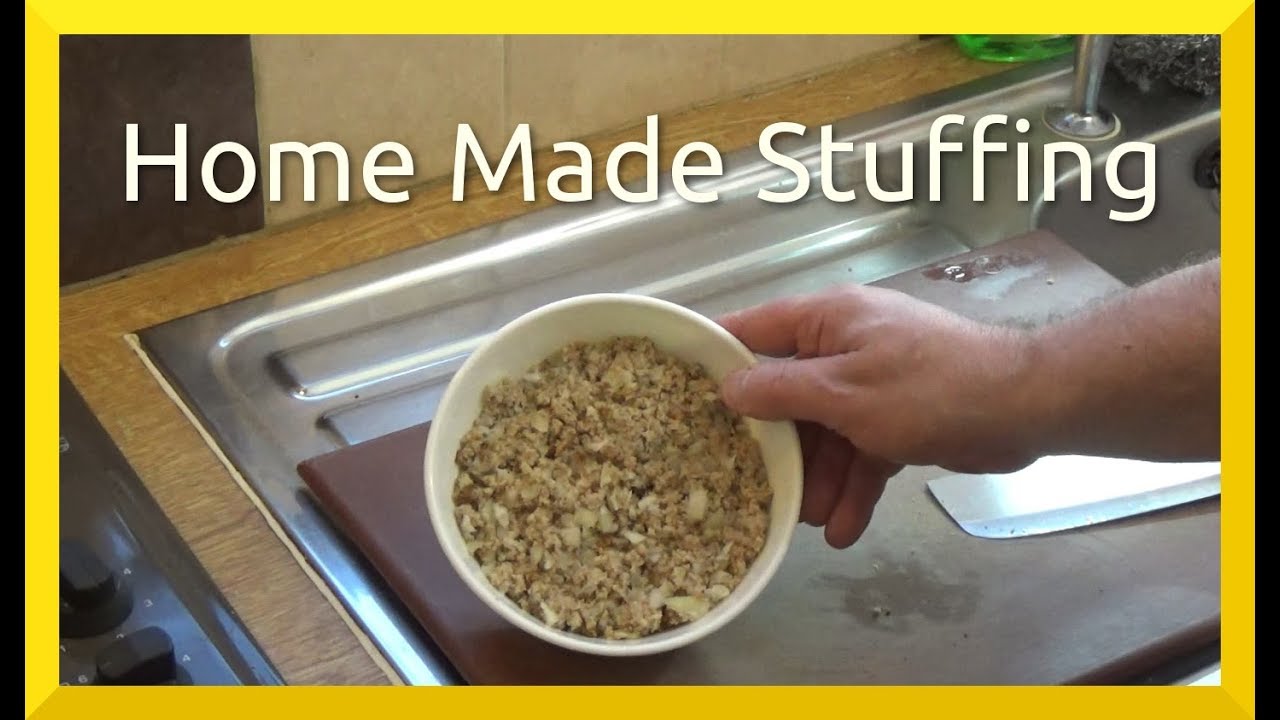 How to Make Home Made Stuffing - YouTube