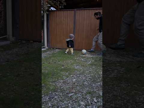 Father and son's first game