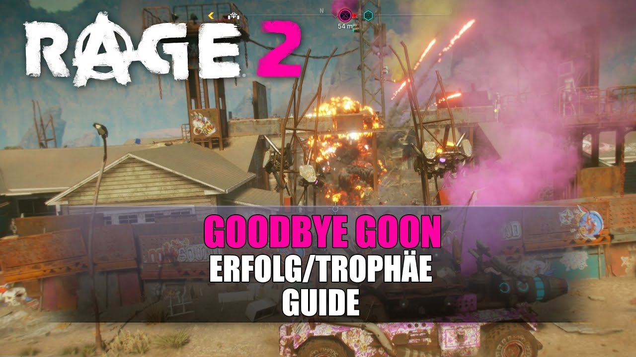 Rage 2 - Goodbye Goon Erfolg/Trophäe - Guide - YouTube