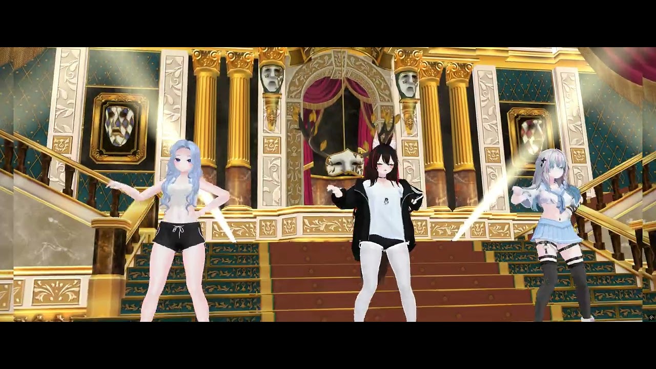 VRCHAT MMD DANCE - Eternal Harmony [ 이터널 하모니 ] - YouTube