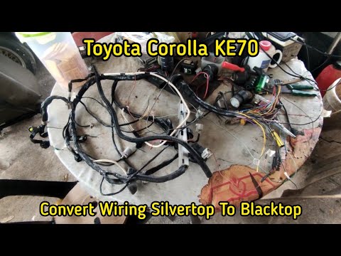 Ke70 Rewire Engine Harness Part 2 - YouTube
