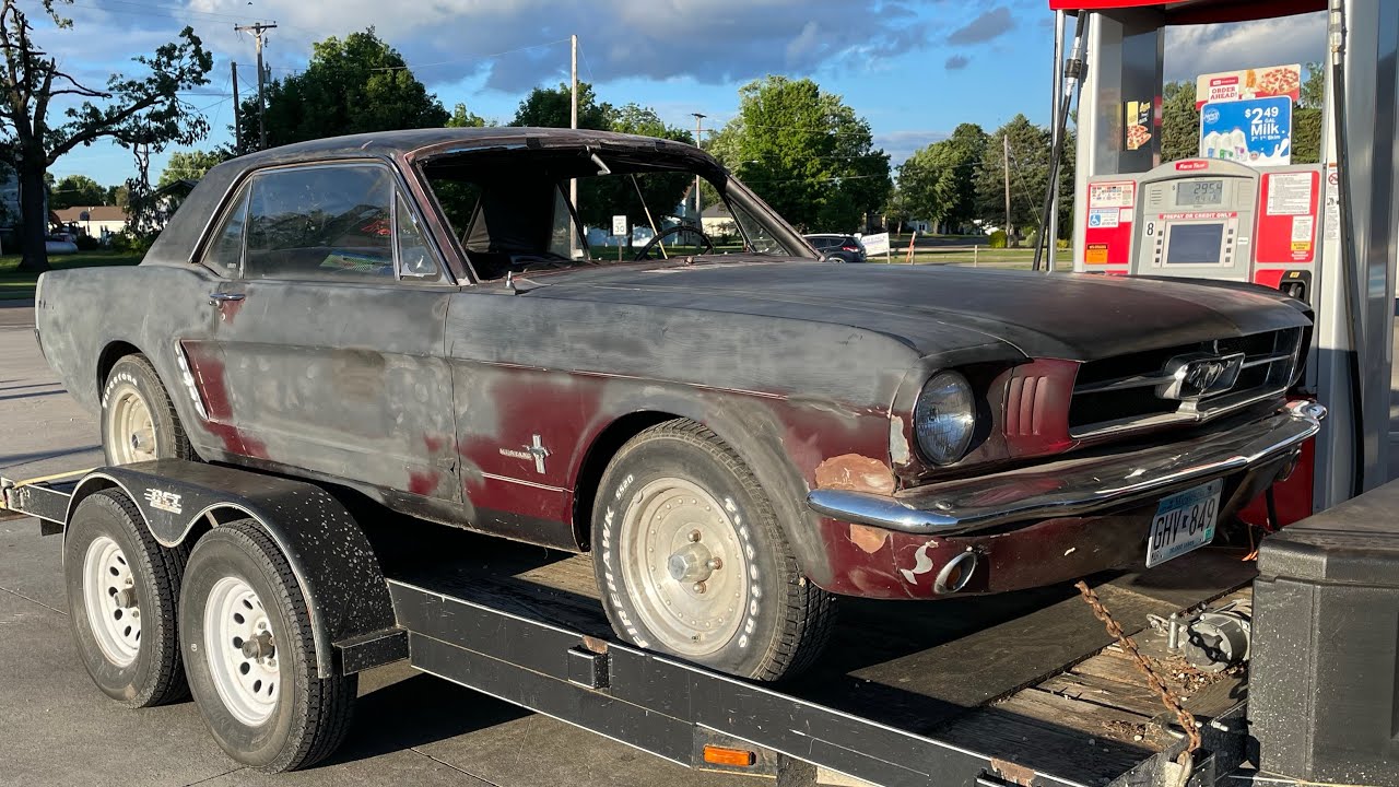 Fresh 1965 Mustang Project - YouTube