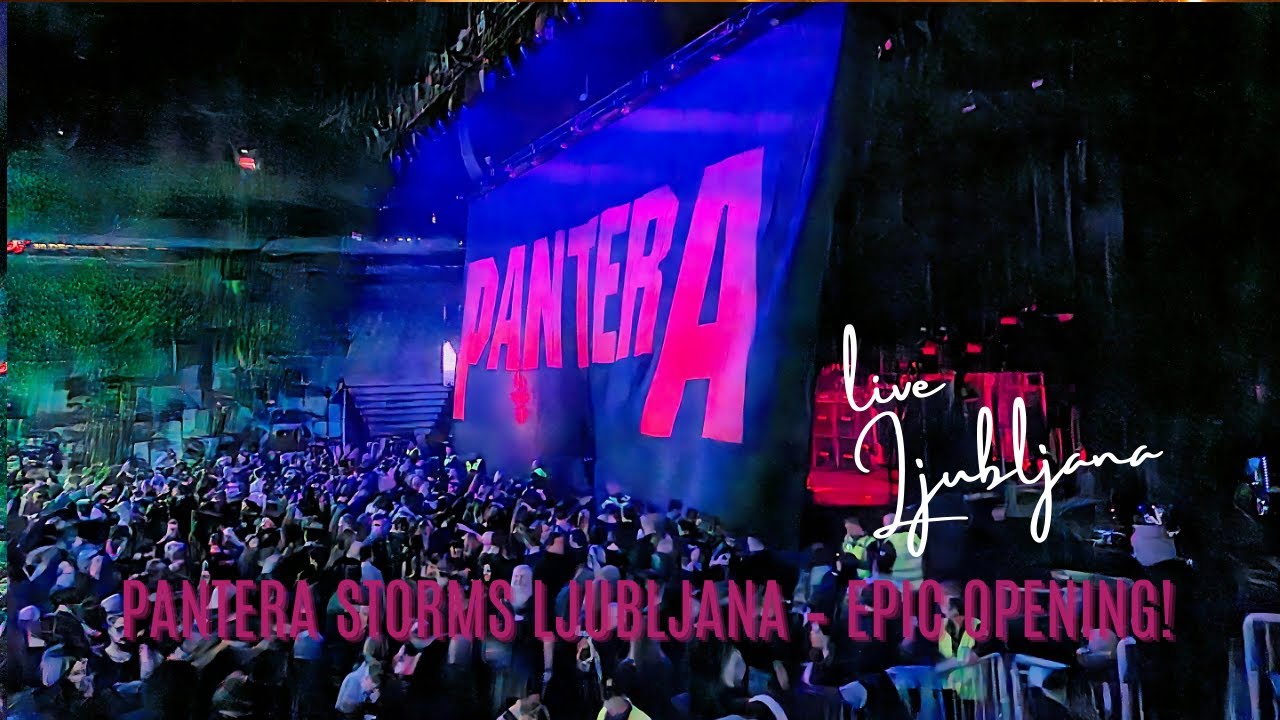 Pantera's 1st Concert in Ljubljana Was INSANE - YouTube
