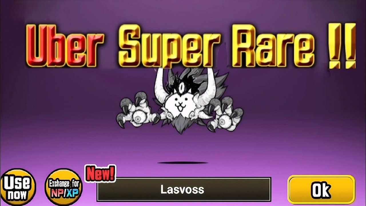 I FINALLY GOT LASVOSS IN BATTLE CATS - YouTube