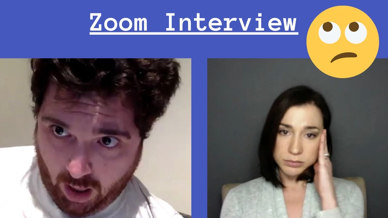 SKETCH COMEDY: ZOOM INTERVIEW GONE WRONG! (2020 isn't going well ...