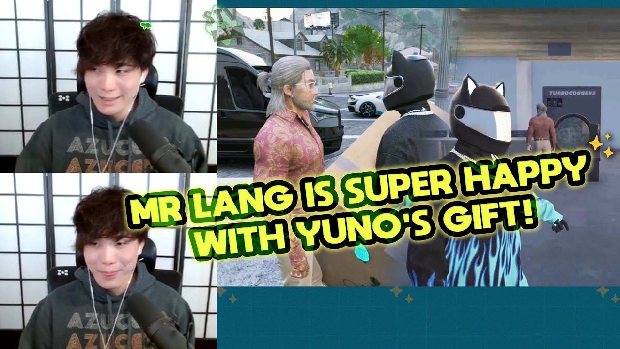 Check this out! Mr Lang is SUPER HAPPY WITH YUNO'S GIFT for new house and IT WORKS GREAT! - YouTube