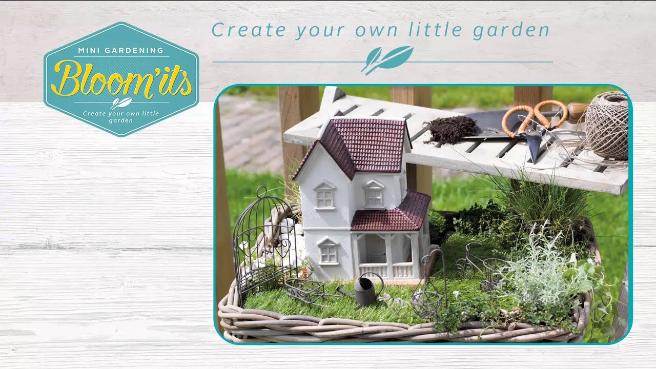 How to build your Mini Garden by Bloom'its - YouTube