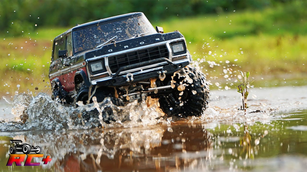 RC Car Mud Off Road Adventures - Ford Bronco 4x4 - Rc Plus - YouTube