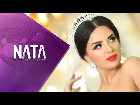 dəbdə olan gəlin saç və makyajı │Nata Studio vip