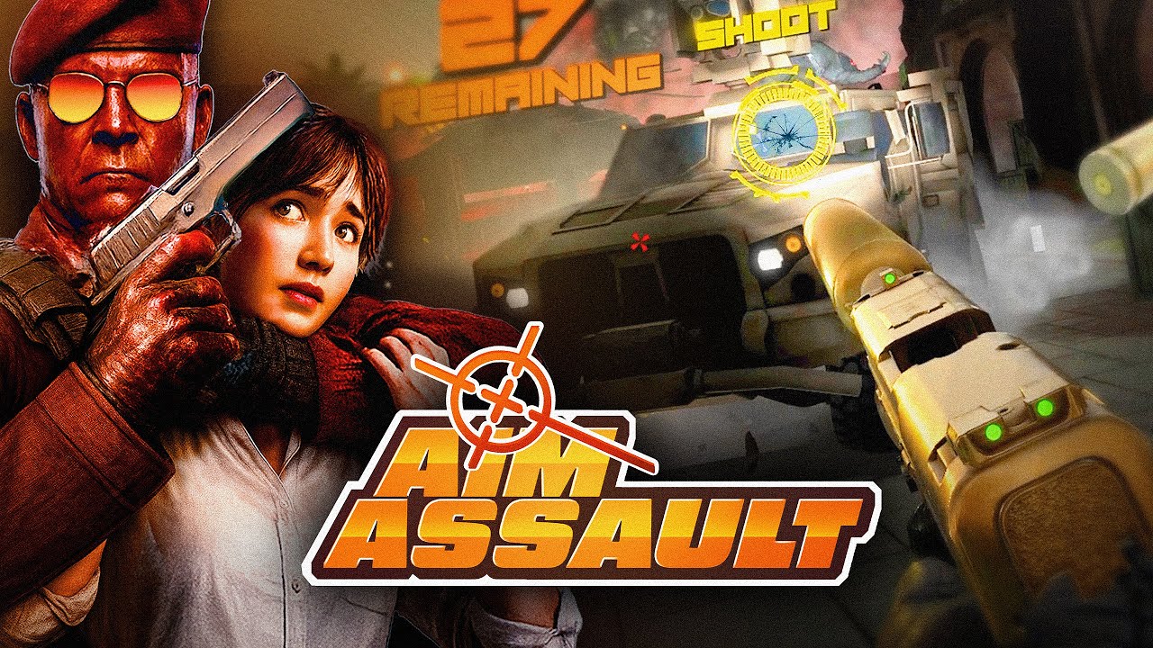 Aim Assault VR Trailer (Free demo for Quest 2 & Quest 3) - YouTube