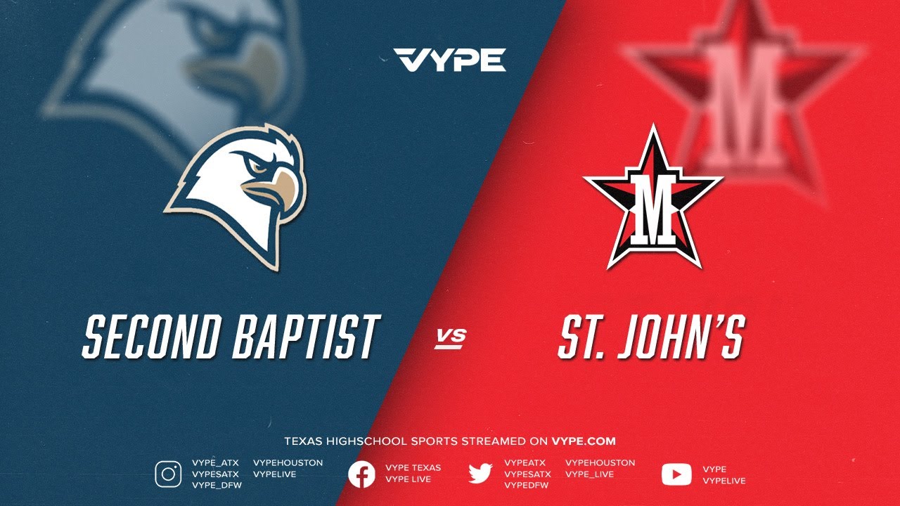 7PM - Football: Second Baptist vs. St. John's - YouTube