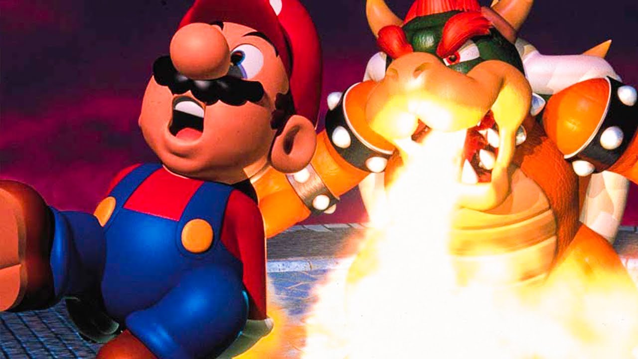 FIRE BUTT | Mario 64 Hacked World (Part 8) - YouTube